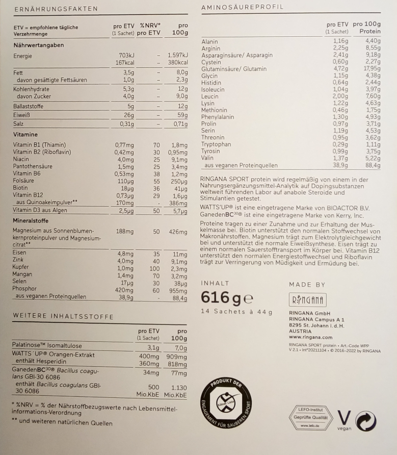 Steidl-Natur-Frisch - Sport: Frisch und Fit mit der Ringana ...